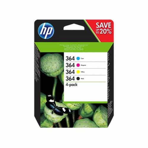 Combo pack! HP 364 BK -C -M -Y bläckpatron - N9J73AE - original - OFFI